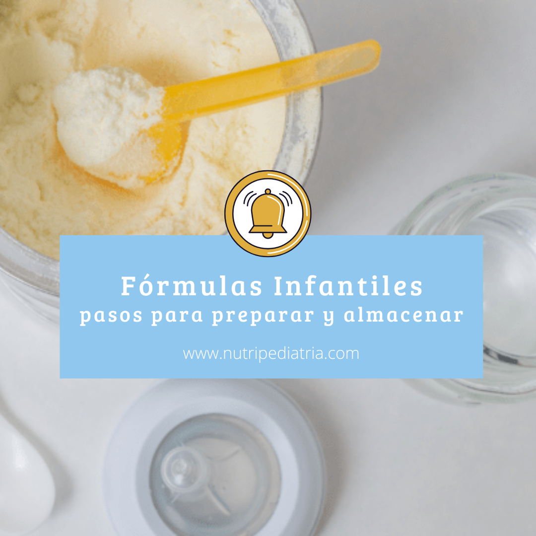Fórmulas Infantiles: pasos para preparar y almacenar – nutripediatria